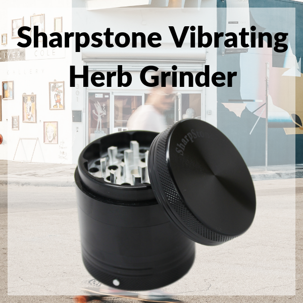 Sharpstone Vibrating Herb Grinders for More Kief - Vape Vet Store