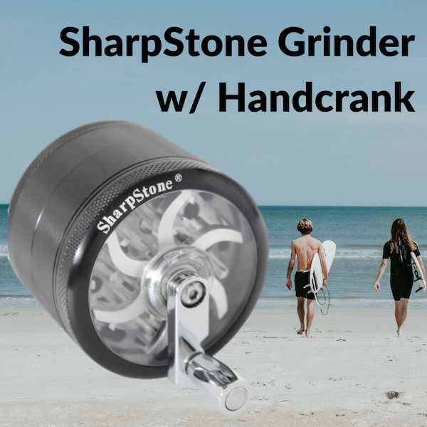 Sharpstone Hand Crank Grinder Review - Best 4-Piece - Vape Vet Store