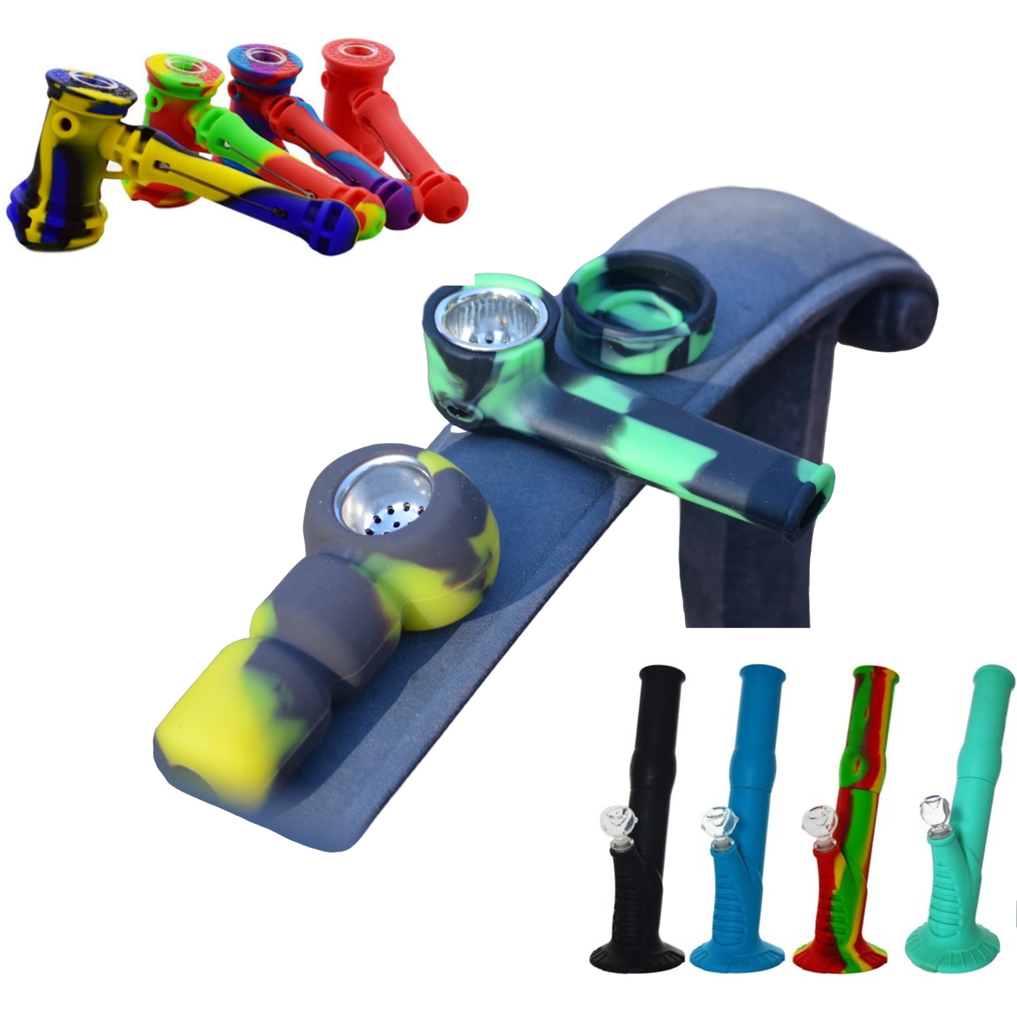 Silicone Smoking Pipes for sale - Bongs, Sherlocks – Vape Vet Store