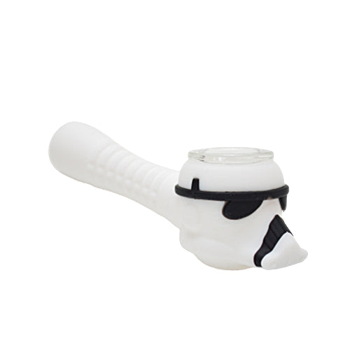 Stormtrooper Silicone Smoking Pipe for sale - Vape Vet Store